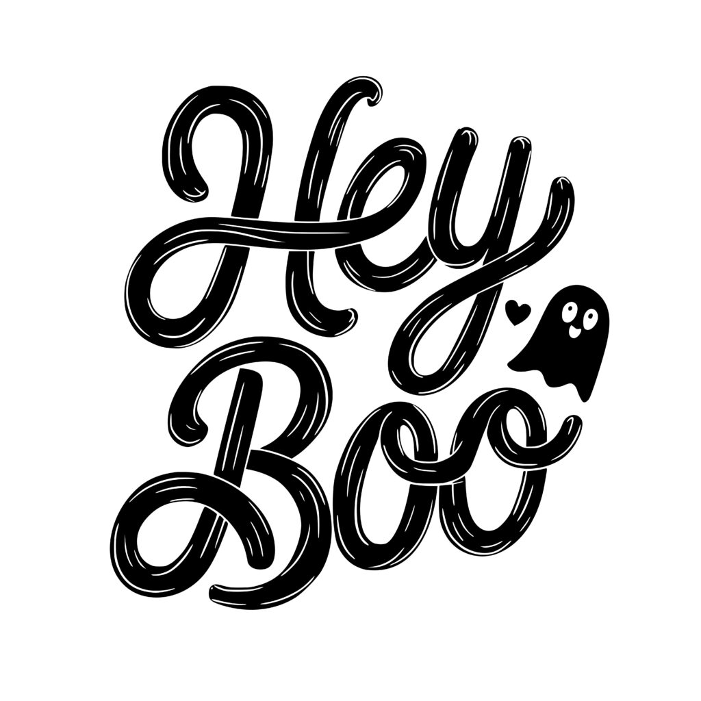 Hello Boo Heart SVG: Halloween Design for Cricut & Silhouette