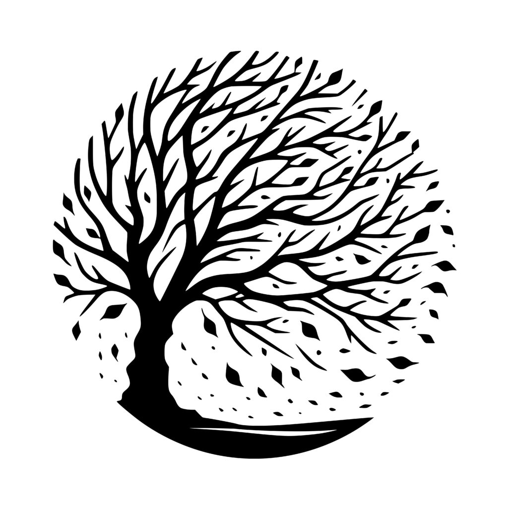 Whispering Tree Circle Design for Cricut & Laser Machines