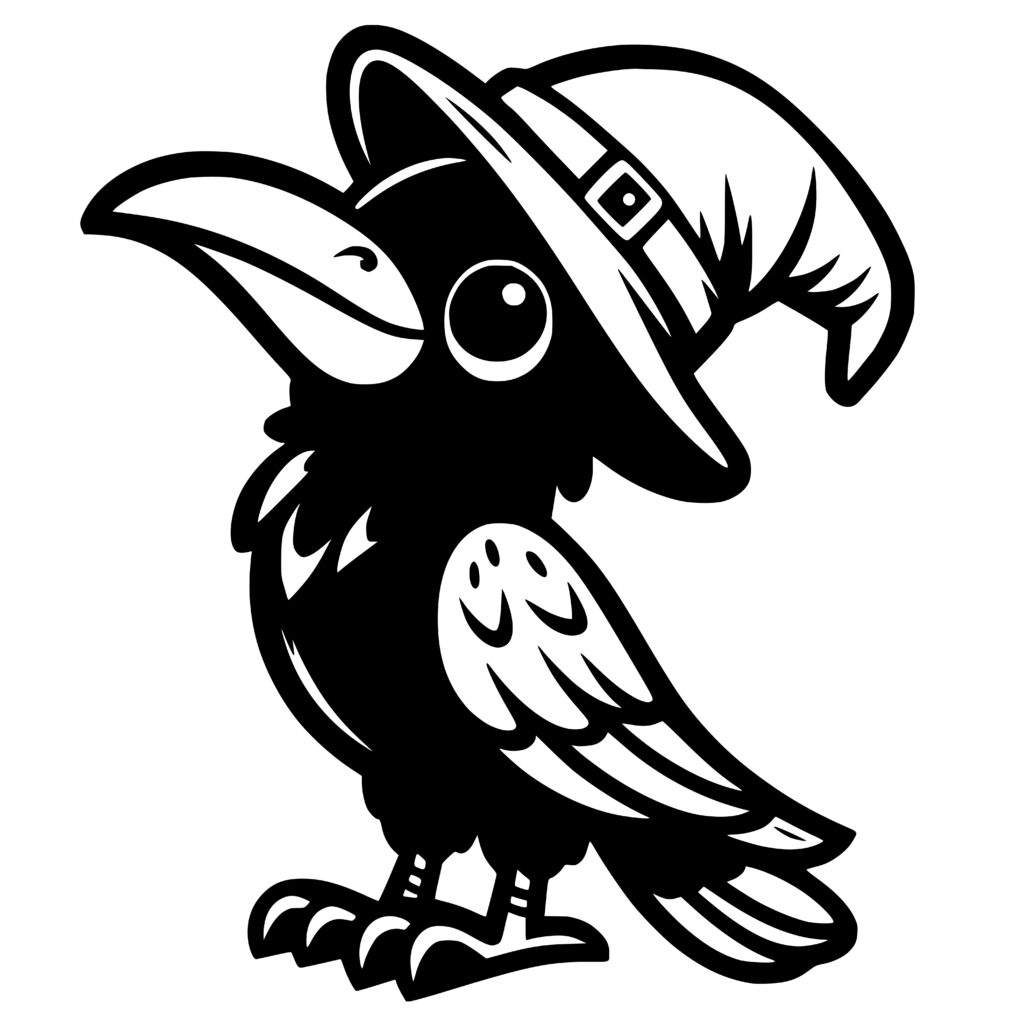Witchy Crow – Creative Meadow
