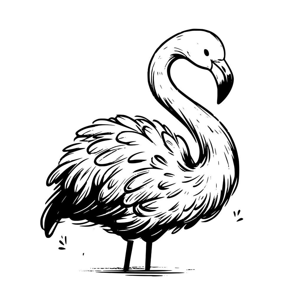 Solo Flamingo Pose – Creative Meadow