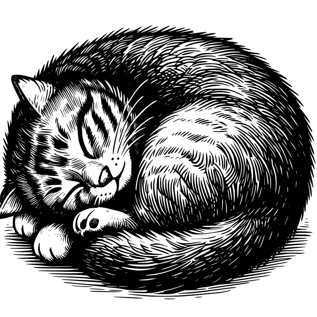 Napping Kitty – Creative Meadow