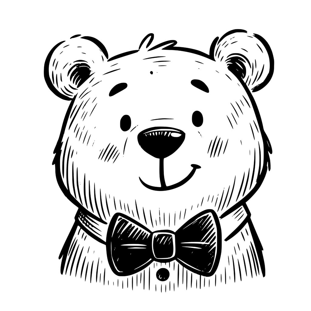 Dapper Bear Smiles – Creative Meadow