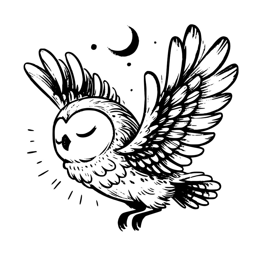 Starry Night Owl – Creative Meadow
