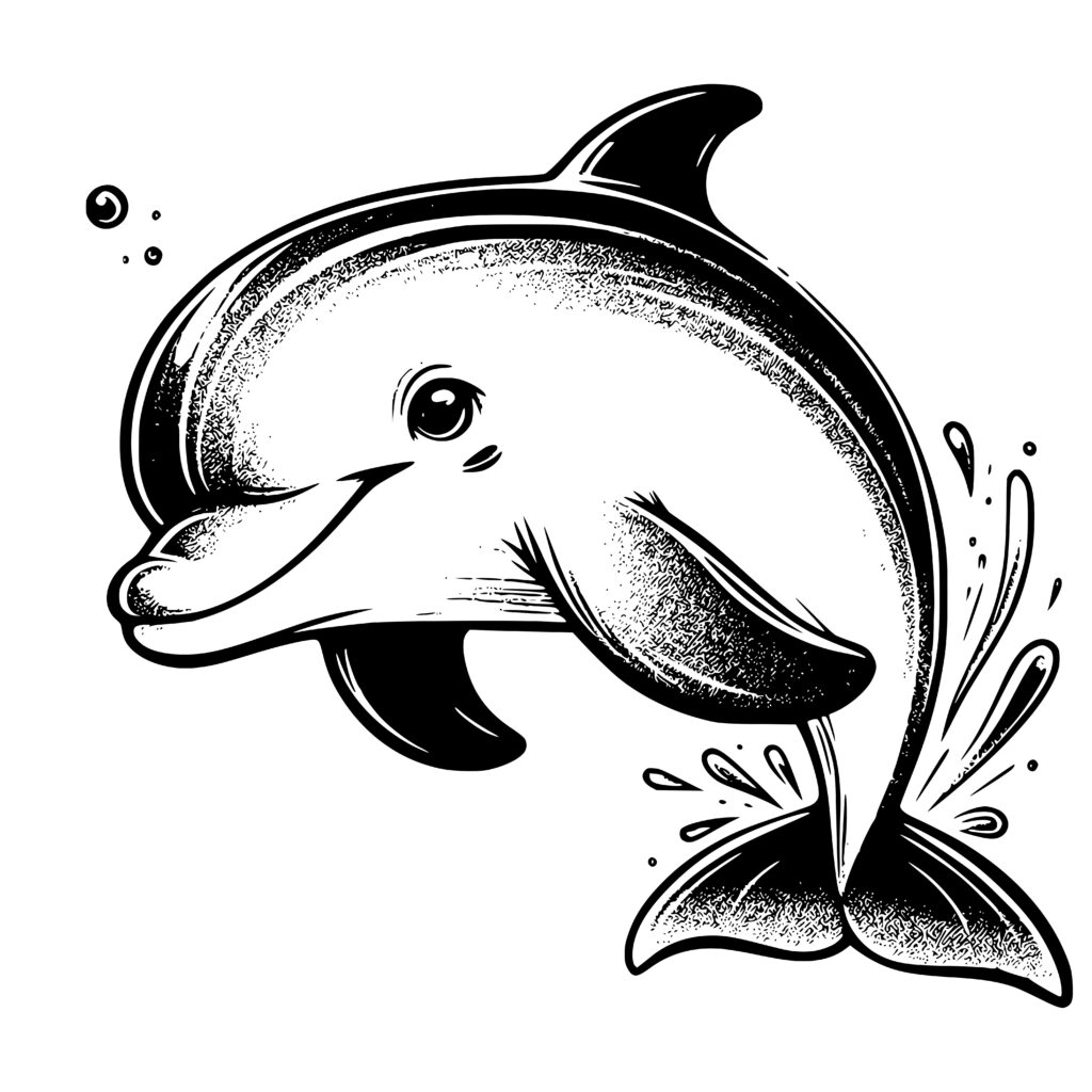 Joyful Dolphin Splash – Creative Meadow