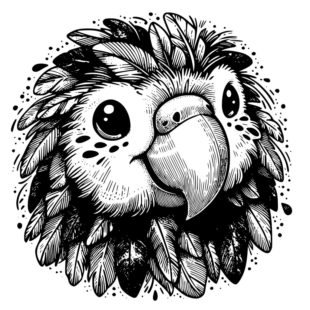 Feathered Parrot – Creative Meadow