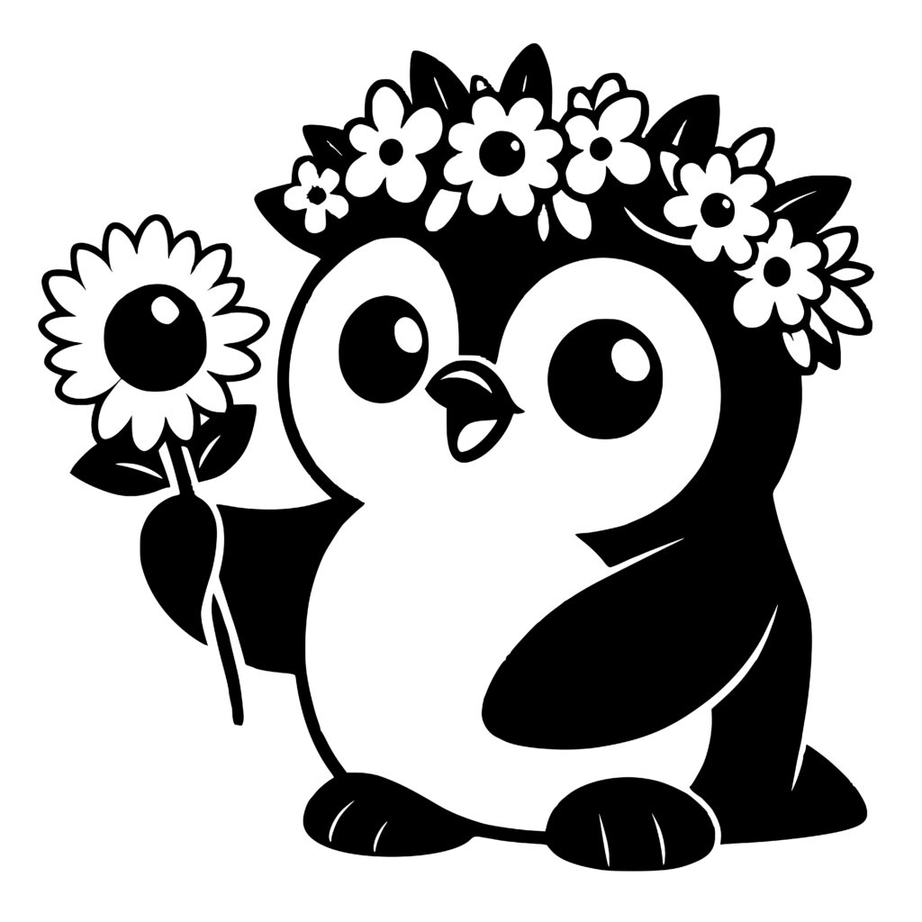 Blossom Penguin – Creative Meadow