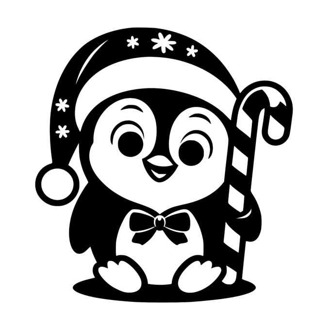 Candy Cane Penguin – Creative Meadow