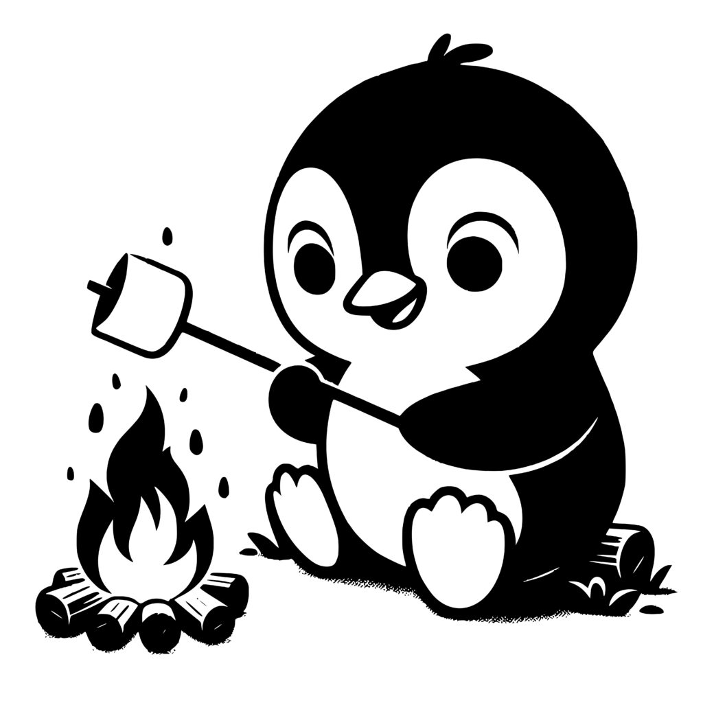 Toasty Penguin Treats SVG for Cricut, Silhouette & Laser Machines