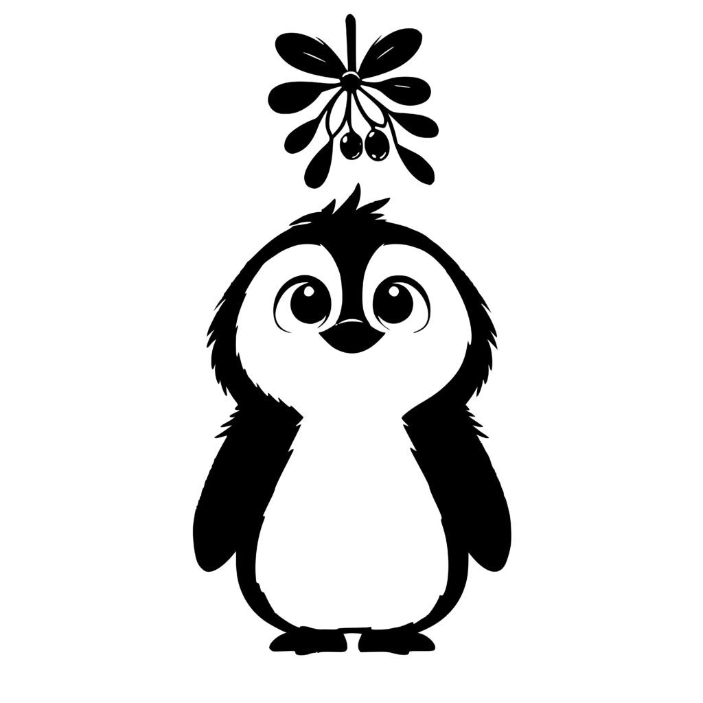 Mistletoe Penguin – Creative Meadow