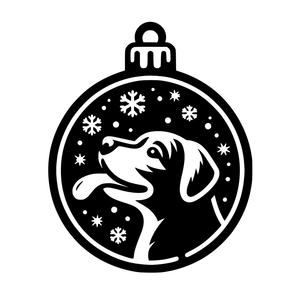 Snowflake Puppy Bauble – Creative Meadow