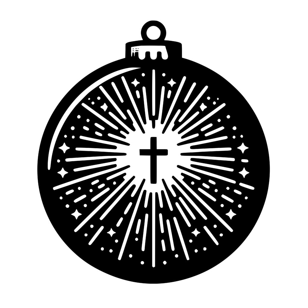 Radient Cross Ornament – Creative Meadow