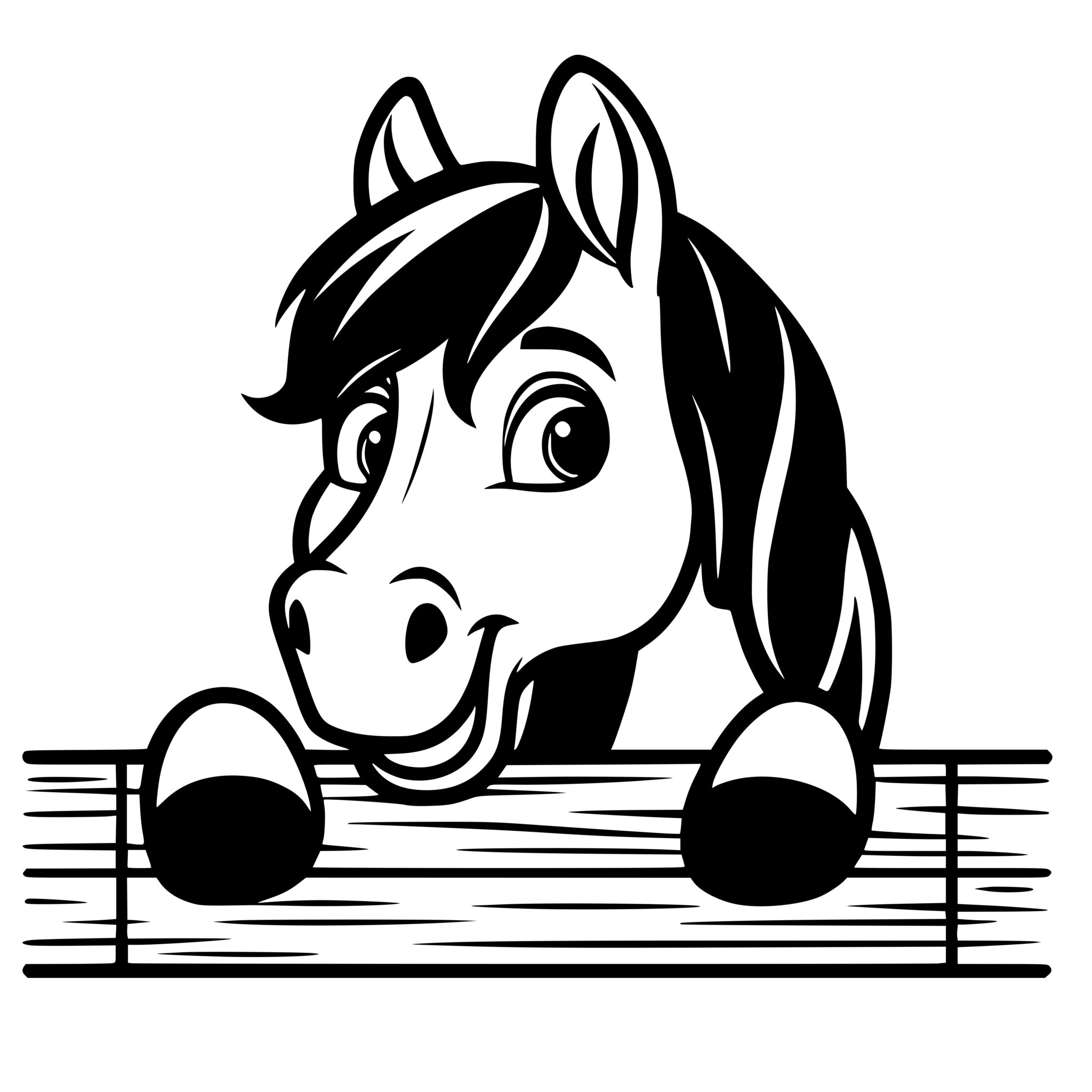 Peekaboo Playful Pony – Creative Meadow