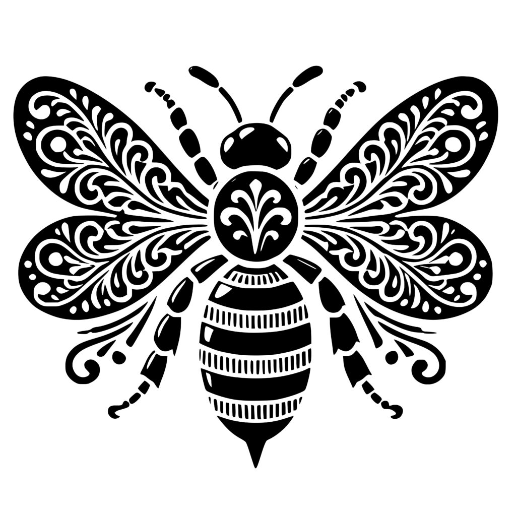 Elegant Bee Design – Creative Meadow