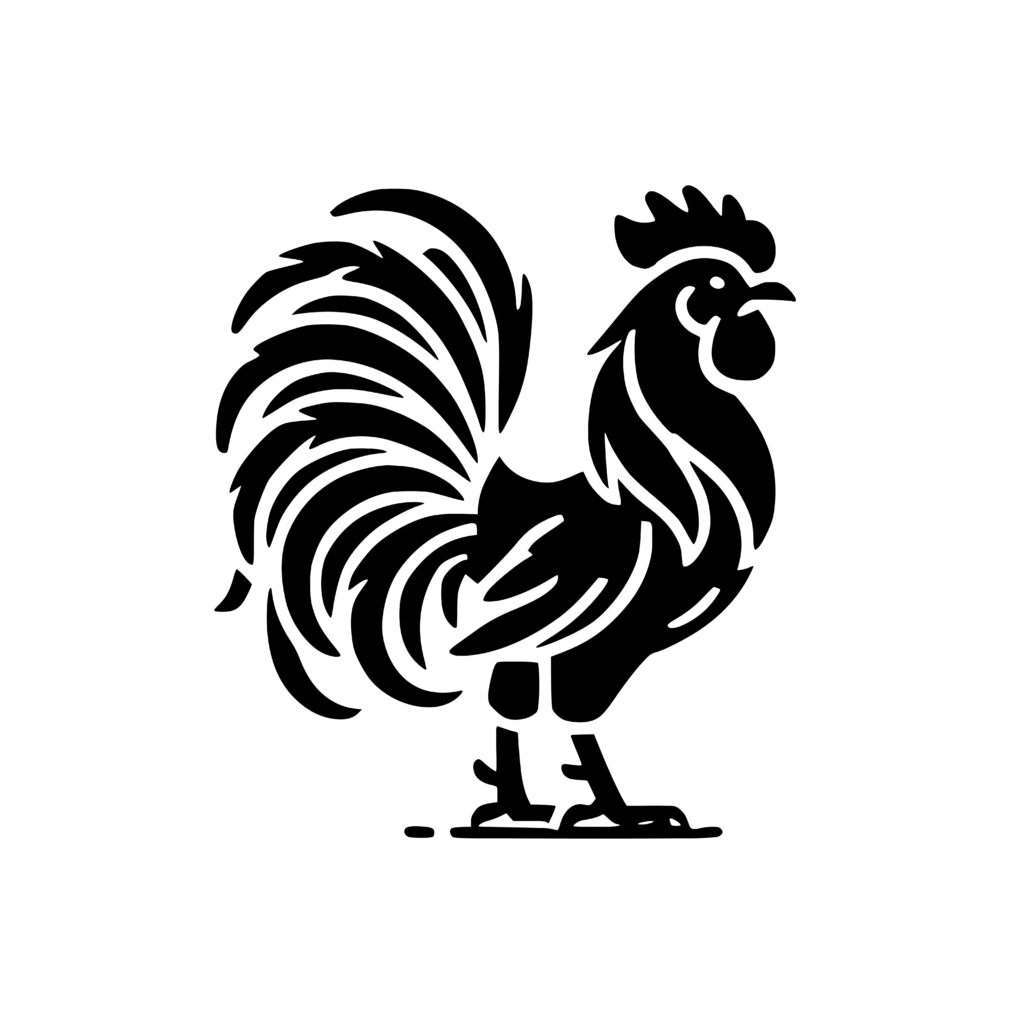Proud Rooster Stance – Creative Meadow