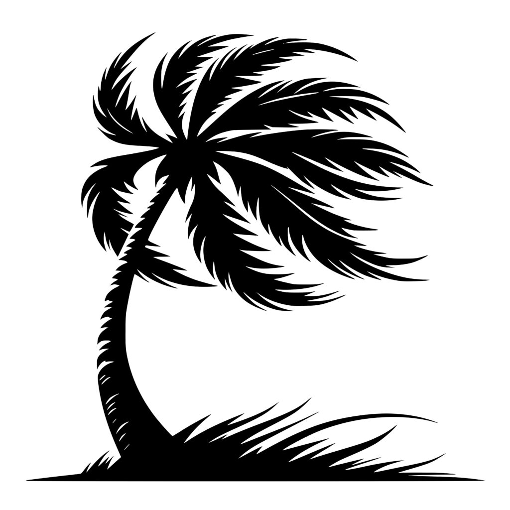 Breezy Lone Palm – Creative Meadow