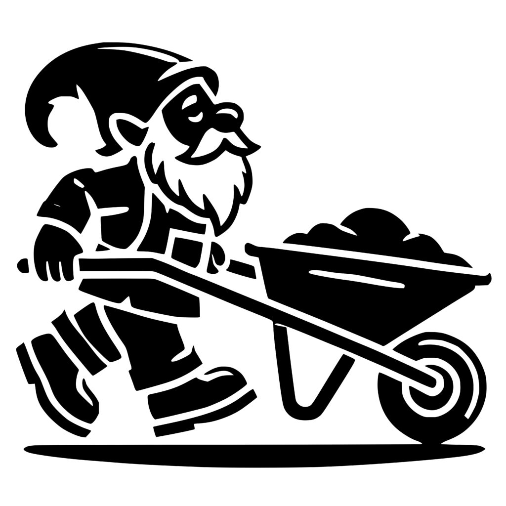 Gnome’s Wheelbarrow Work – Creative Meadow