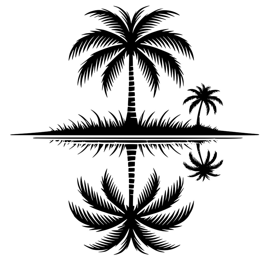 Dual Palm Mirage – Creative Meadow