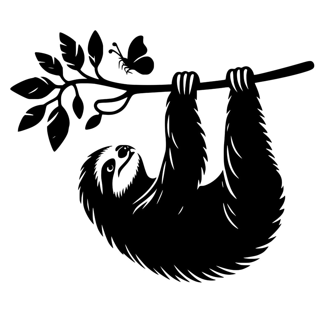 Sloth’s Butterfly Buddy – Creative Meadow