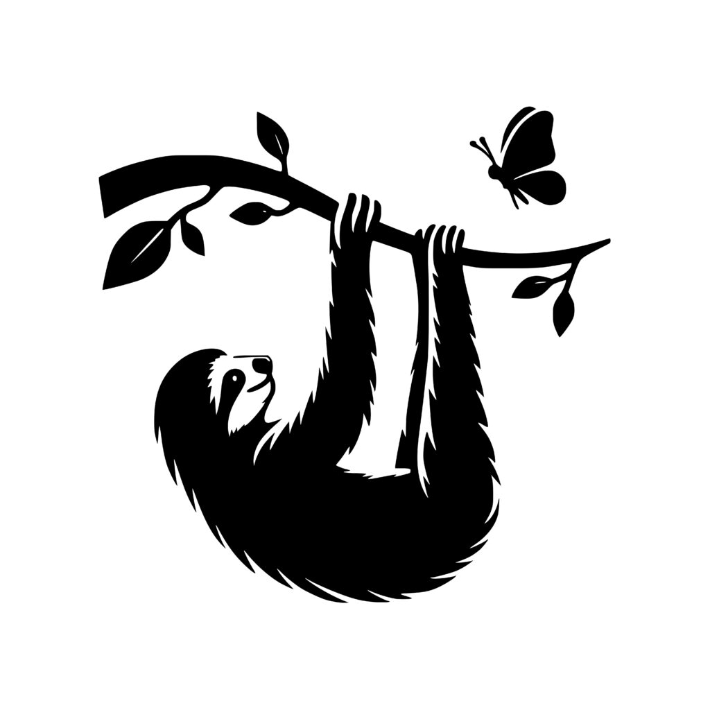 Sloth & Butterfly Friends – Creative Meadow