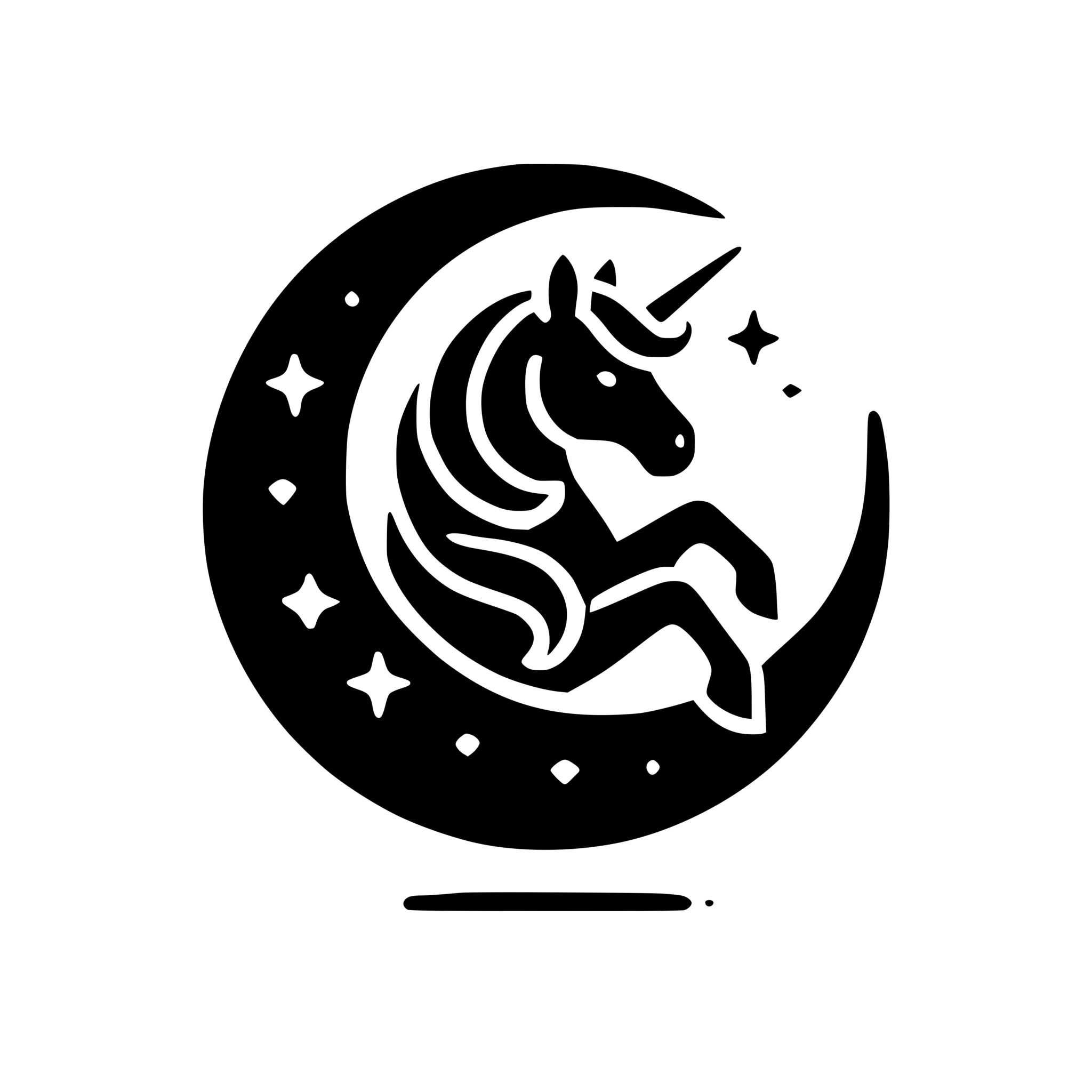 Unicorn Star Circle – Creative Meadow