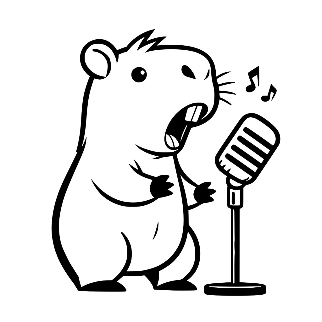 Singing Capybara – Creative Meadow