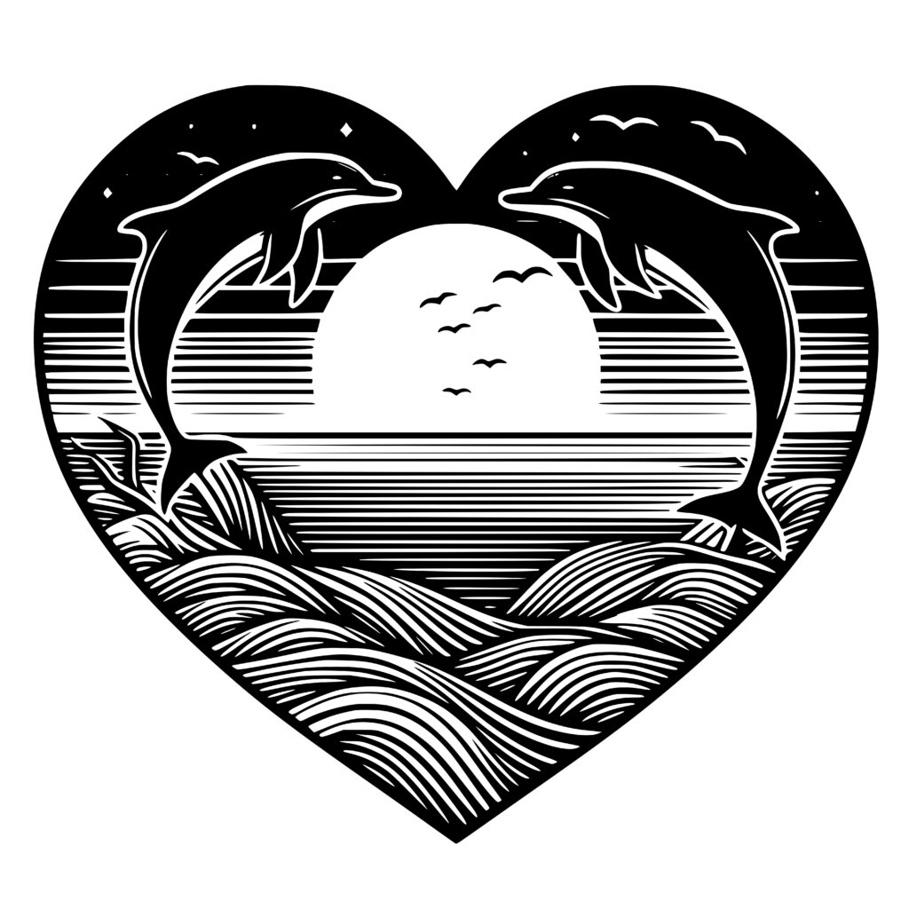 Dolphin Sunset Dance – Creative Meadow