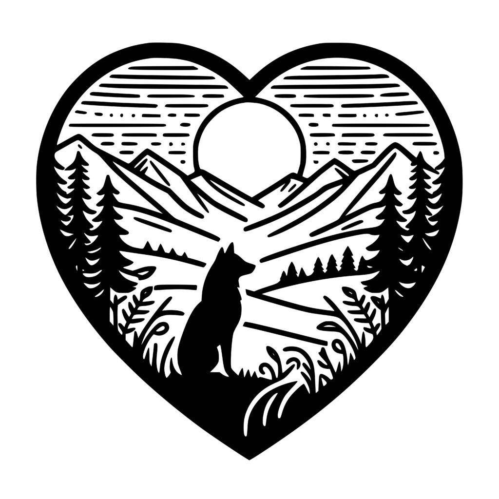 Natures Heart Wolf – Creative Meadow