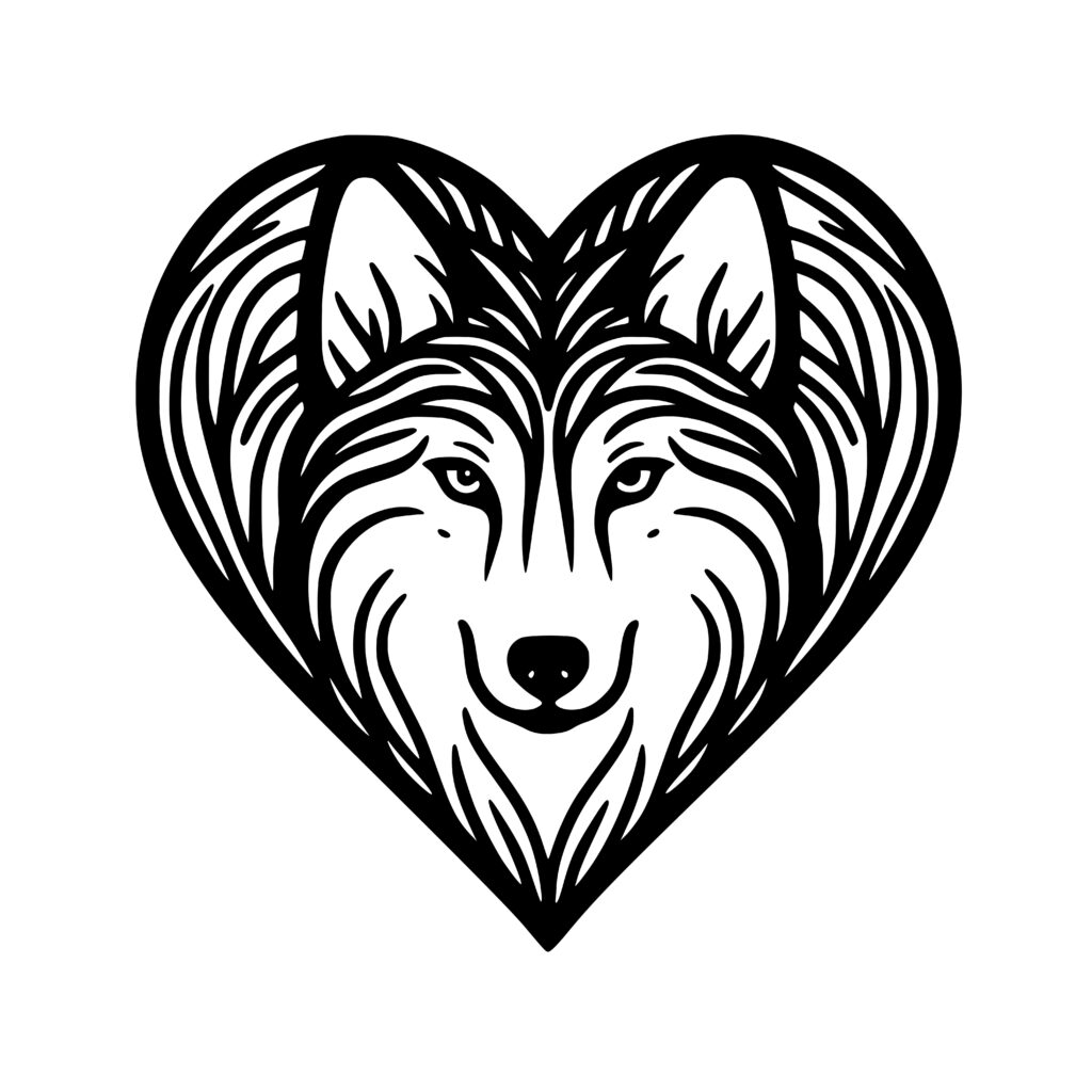 Heartfelt Wolf – Creative Meadow