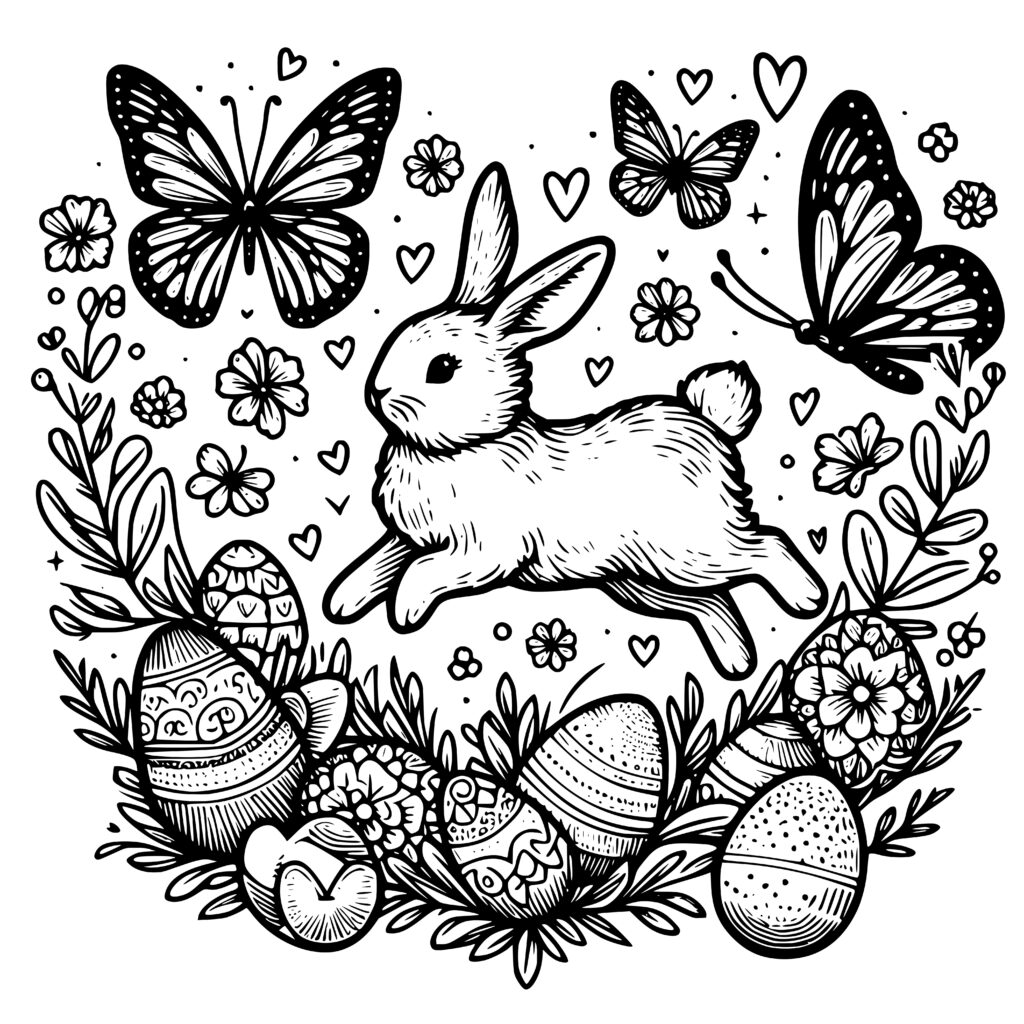 Joyful Hopping Rabbit – Creative Meadow