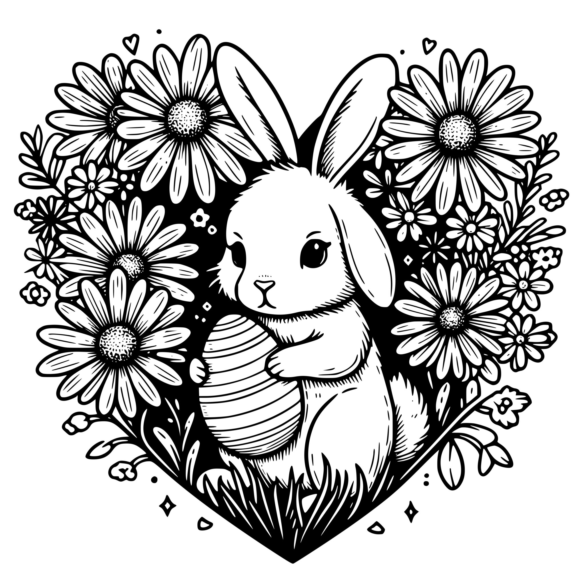 Egg-caring Bunny – Creative Meadow