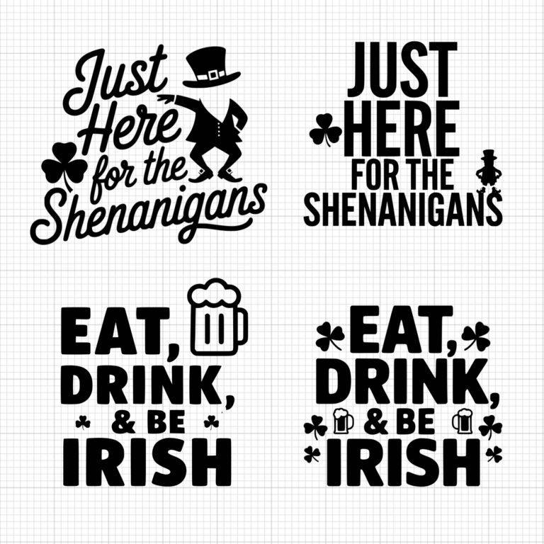 St. Patrick’s Day Phrases Bundle – Creative Meadow
