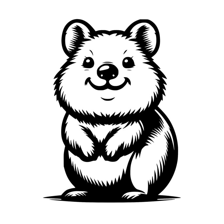 Happy Quokka Smile – Creative Meadow