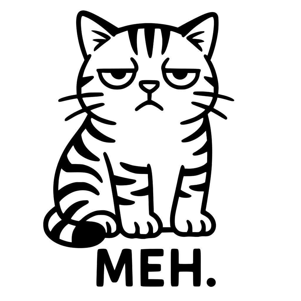 Indifferent Cat – Creative Meadow