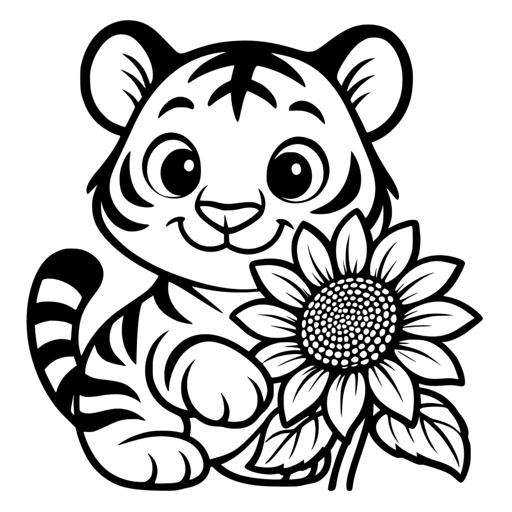 Tiger Cubs Flower Friend – Creative Meadow
