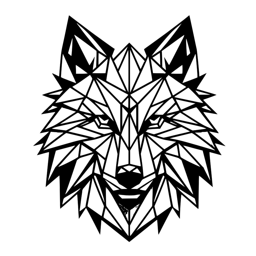 Wolf Triangle Design – Creative Meadow