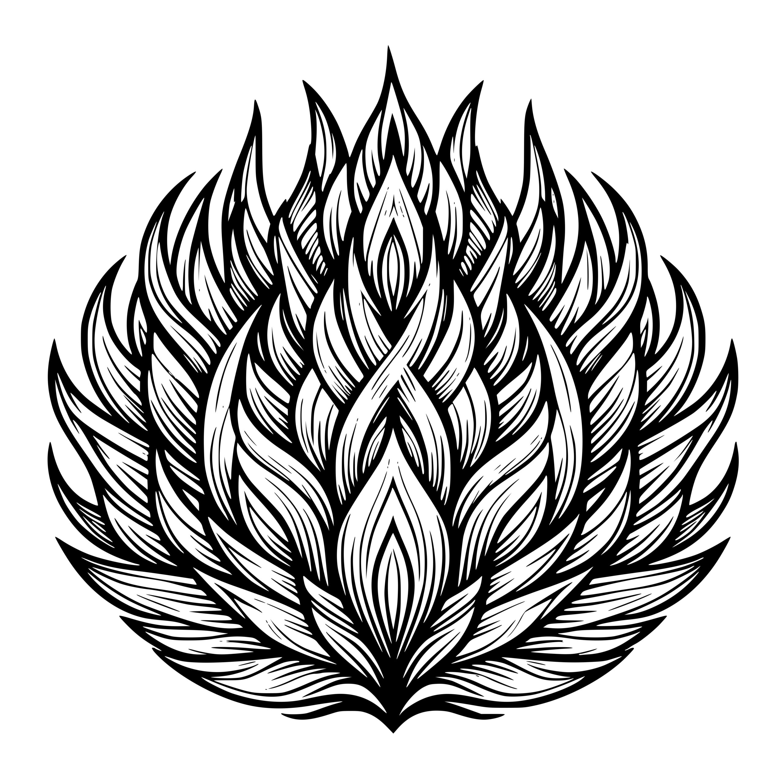 Dynamic Petal Flame – Creative Meadow