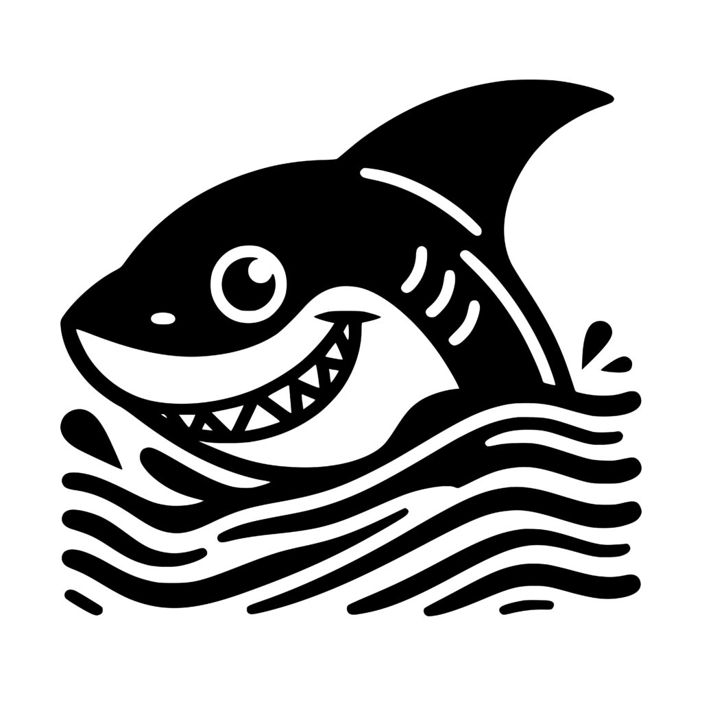 Friendly Smiling Shark – Creative Meadow