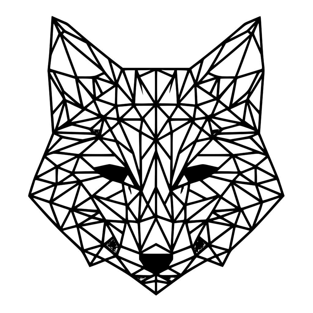 Fox Head Geometry – Creative Meadow
