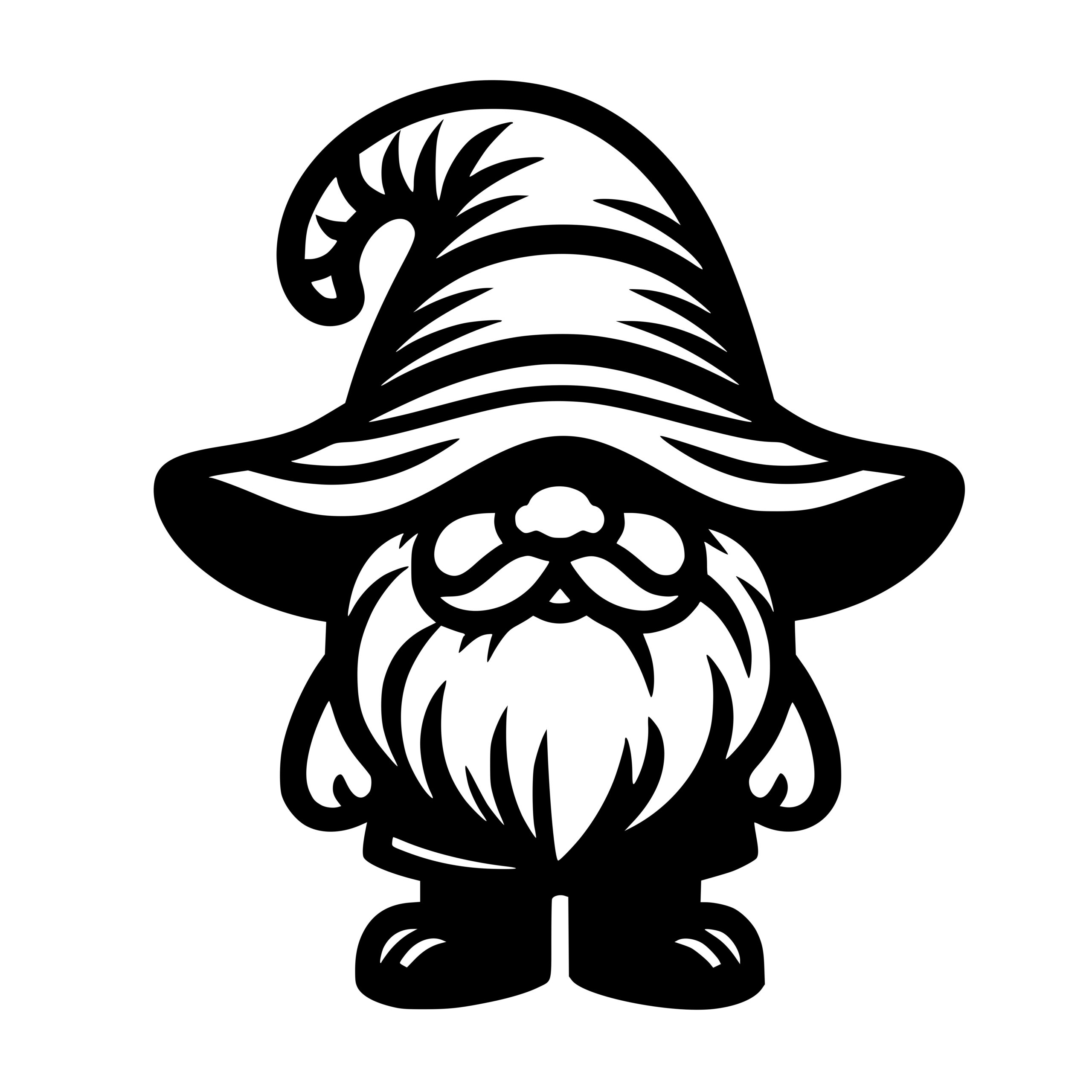 Cheerful Gnome Friend – Creative Meadow