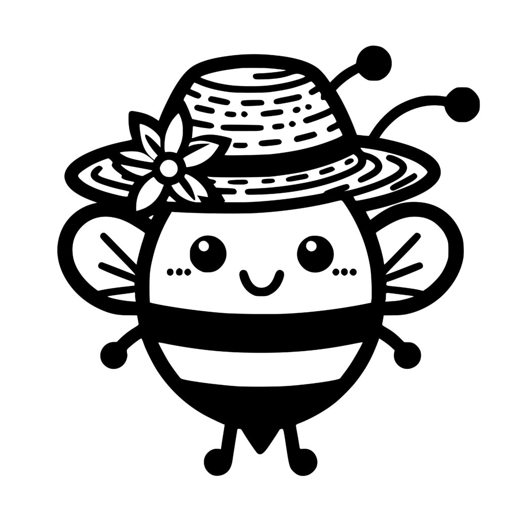 Cheerful Bee Buddy – Creative Meadow