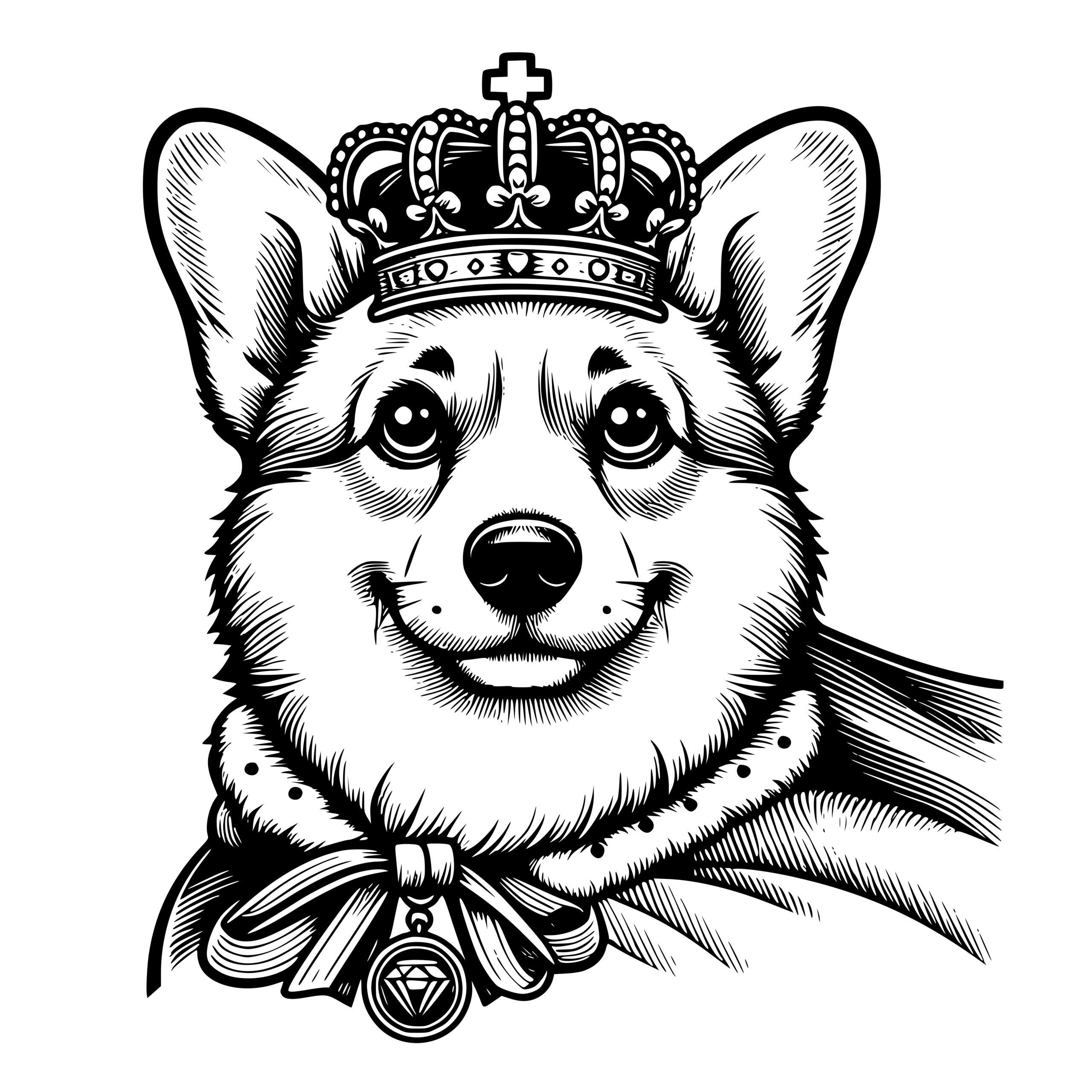 Royal Corgi King – Creative Meadow