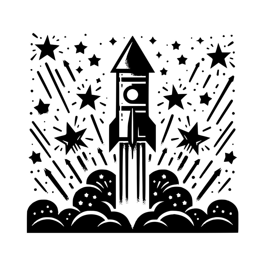 Celestial Rocket Ascent – Creative Meadow