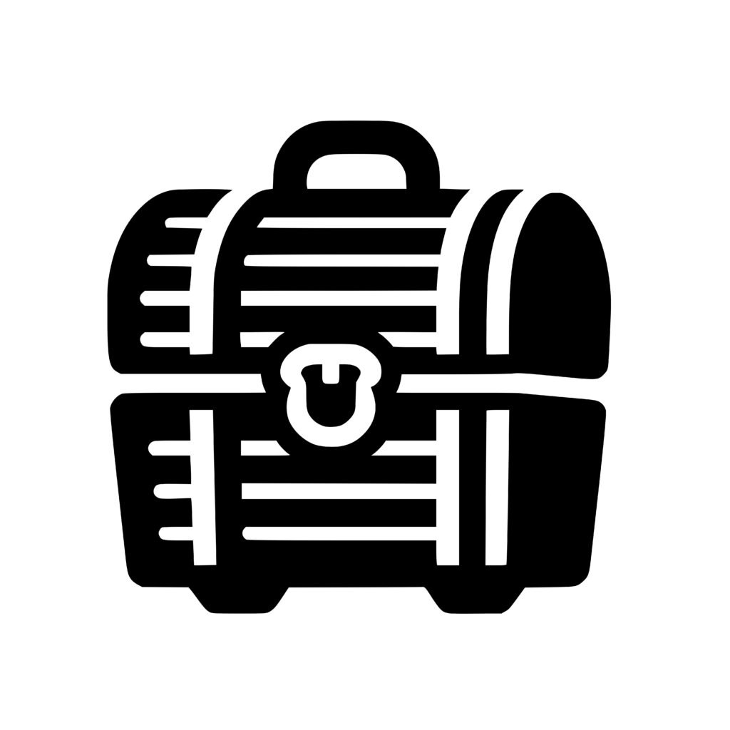 Sturdy Treasure Box Design - SVG, PNG, DXF for Cricut Users