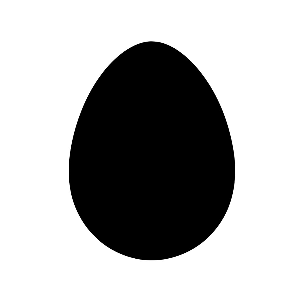 Simple Egg Shape – Creative Meadow
