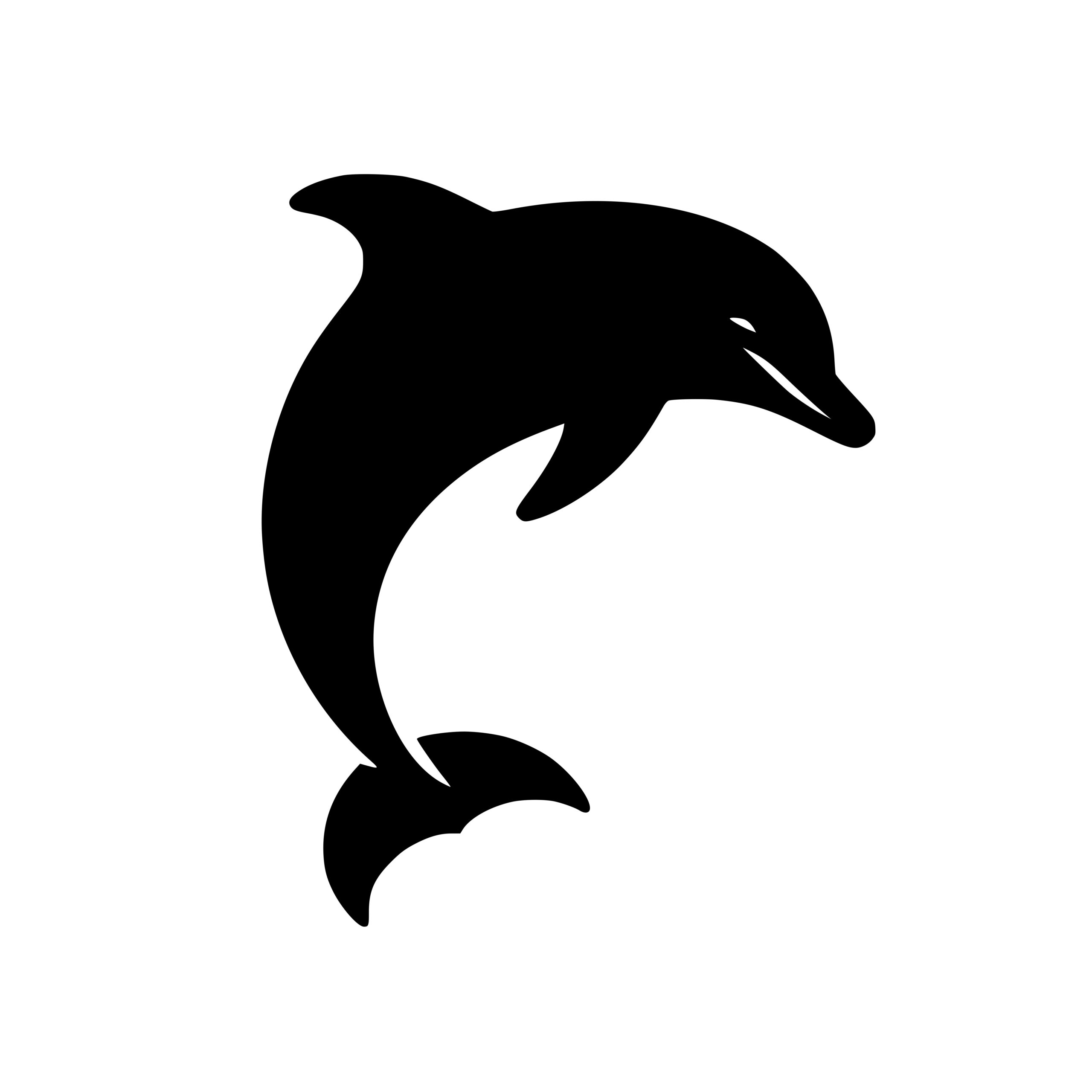 Excited Dolphin Leap – Creative Meadow