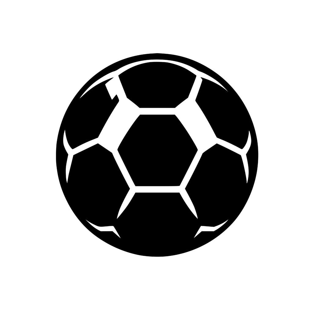 Geometric Soccer Ball SVG File for Cricut and Glowforge
