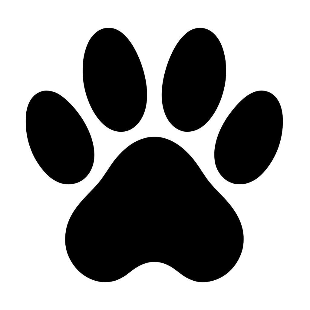 Paw Track Outline – Creative Meadow