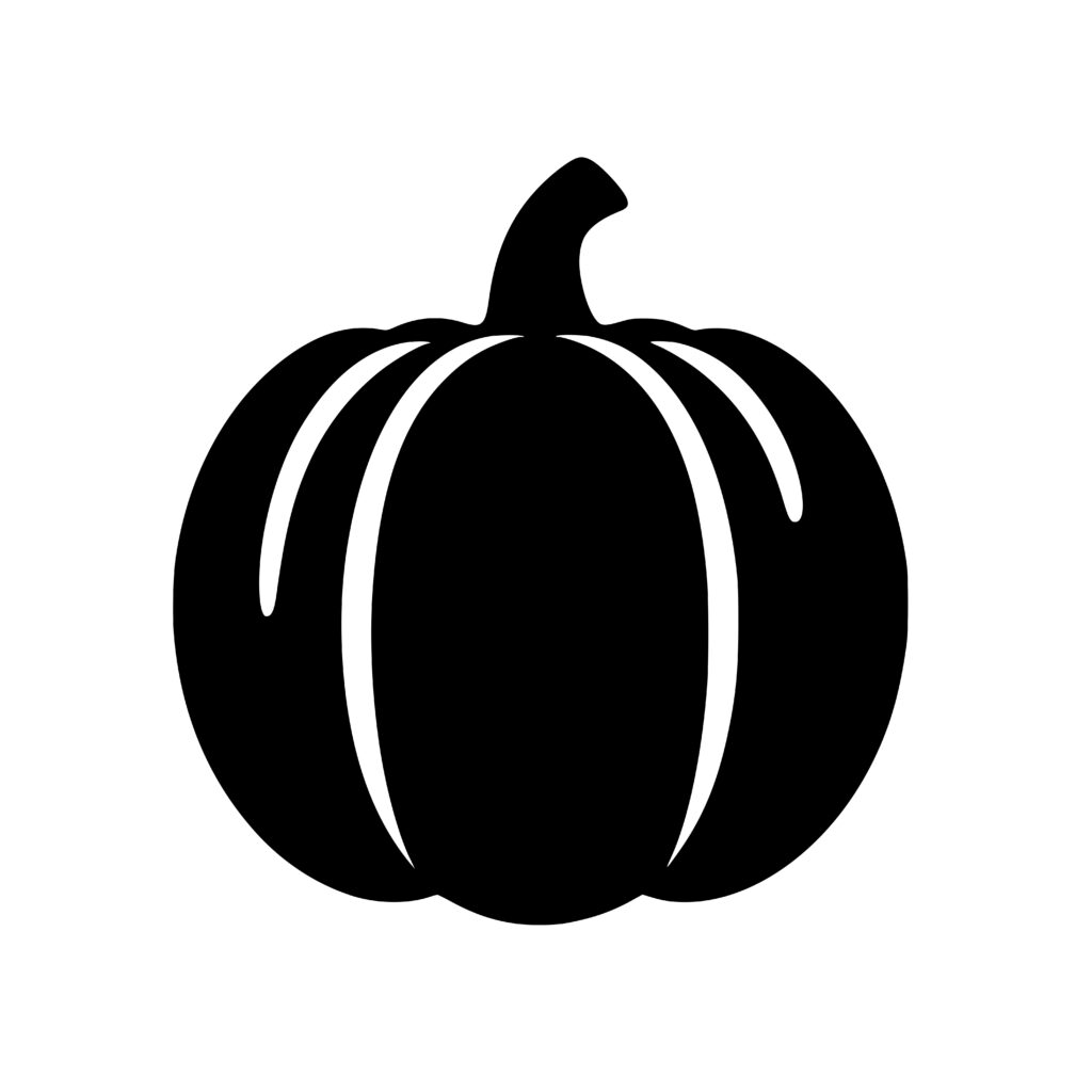 Curvy Pumpkin Design SVG: Perfect for Cricut & Silhouette Users