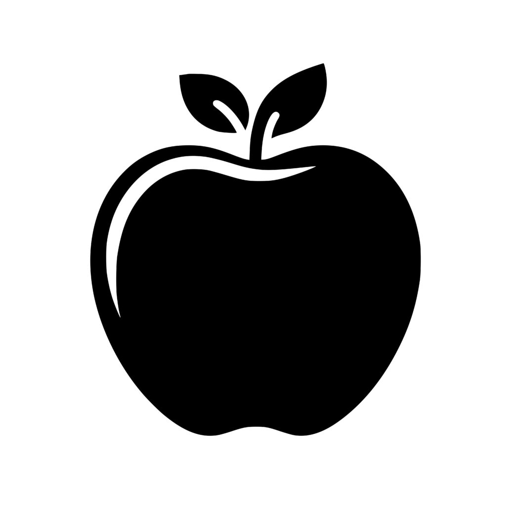 Simple Apple Shape – Creative Meadow
