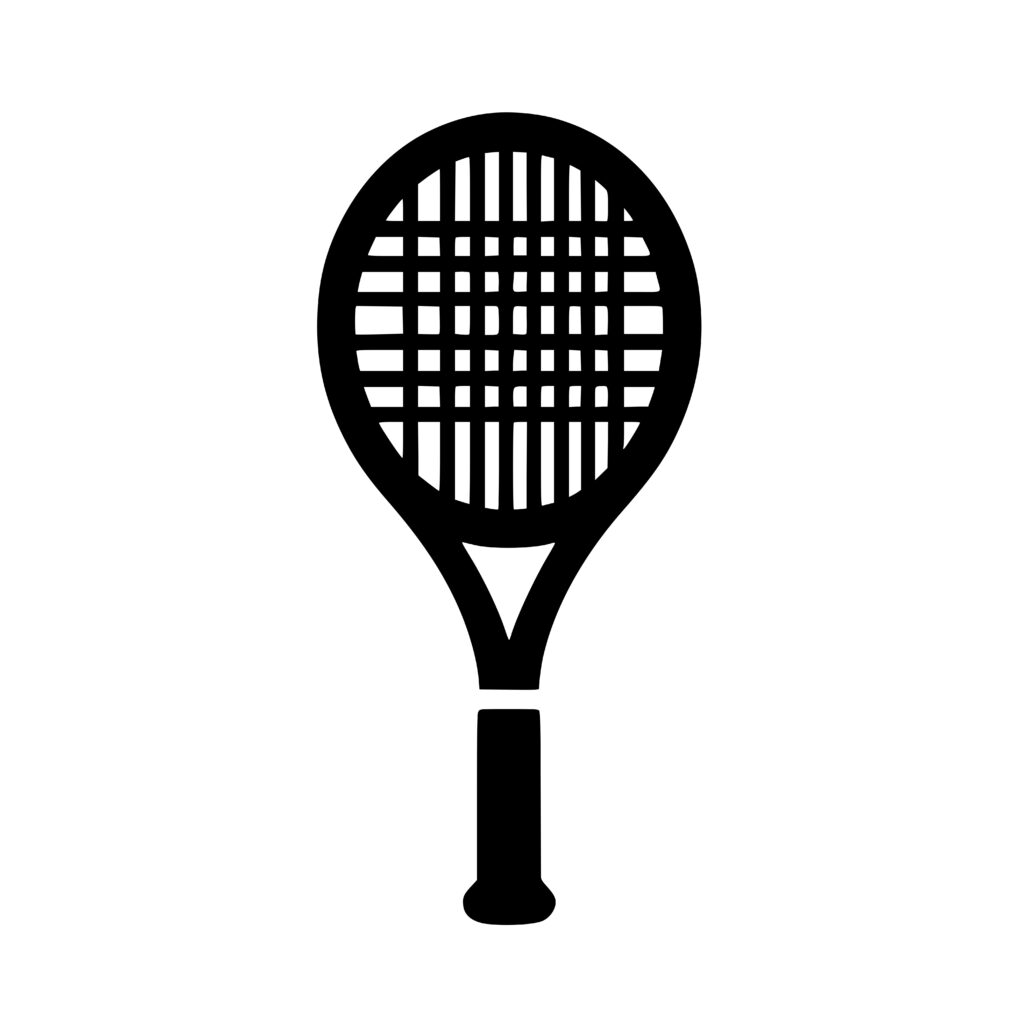 Tennis Racket Shape – Creative Meadow
